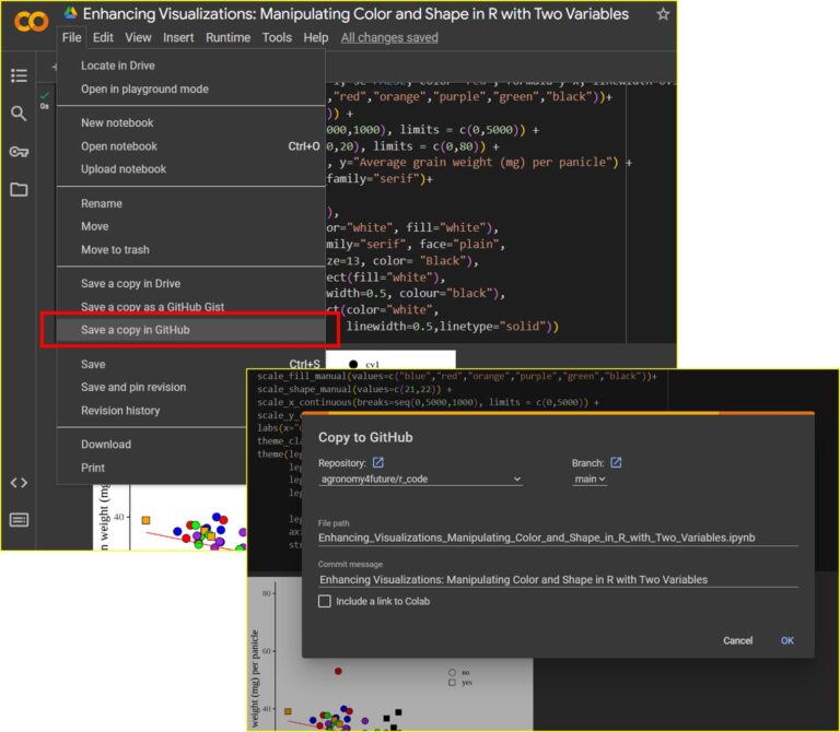 How to run R codes in Google Colab? - Agronomy4future